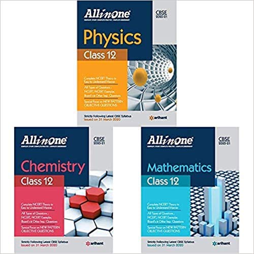 Amazon.in: Buy CBSE All in one PCM Class 12 for 2021 Exam (Set of 3 ...