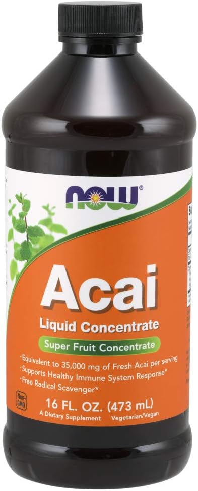 Amazon.com: NOW Foods Supplements, Acai Liquid, Supports Healthy Immune ...