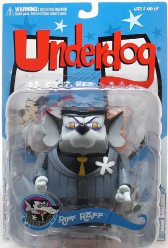Underdog Series 1 Riff Raff Action Figure : Amazon.sg: Toys