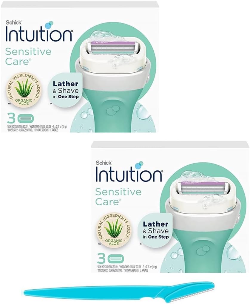 Amazon.com: Schick Intuition - Lather & Shave In One Stop - Sweet ...