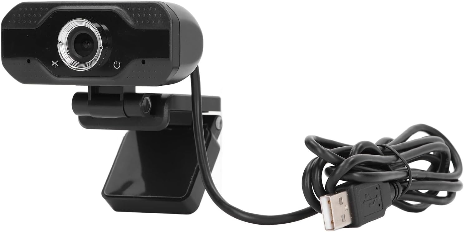 Amazon.com: GOWENIC USB Web Camera with Microphone, Wide Angle Webcam ...