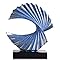 Amazon.com: GAOSHENG White Wave Sculpture,Modern Ocean Wave Home décor ...