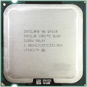 Intel Core 2 Quad Q9650 3.0GHz Quad-Core Quad-Thread CPU Processor 12M ...