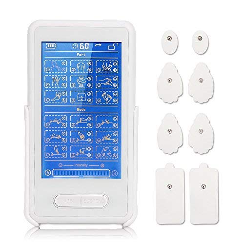 EMS TENS Unit Muscle Stimulator 24 Modes Touchscreen TENS Machine with ...