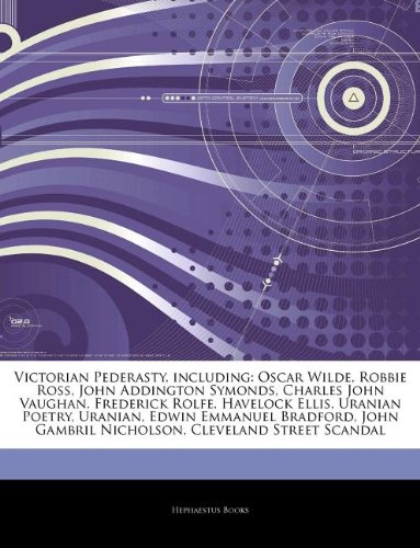 Amazon | Articles on Victorian Pederasty, Including: Oscar Wilde ...
