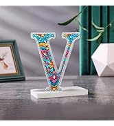 Amazon.com: YOYA 5D Diamond Painting Keychain Letters DIY Full Drill ...