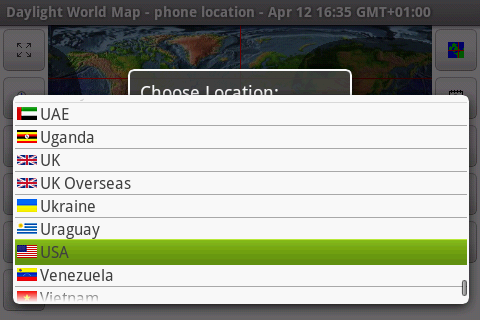 Daylight World Map - App on the Amazon Appstore
