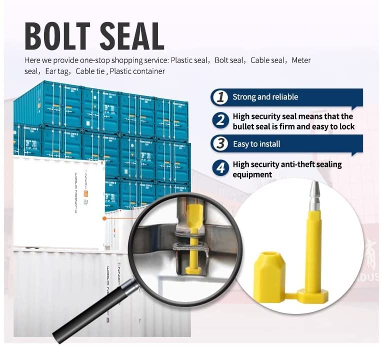 Snapklik.com : Seal Bolt ISO 17712 And C-TPAT Certified High Security ...