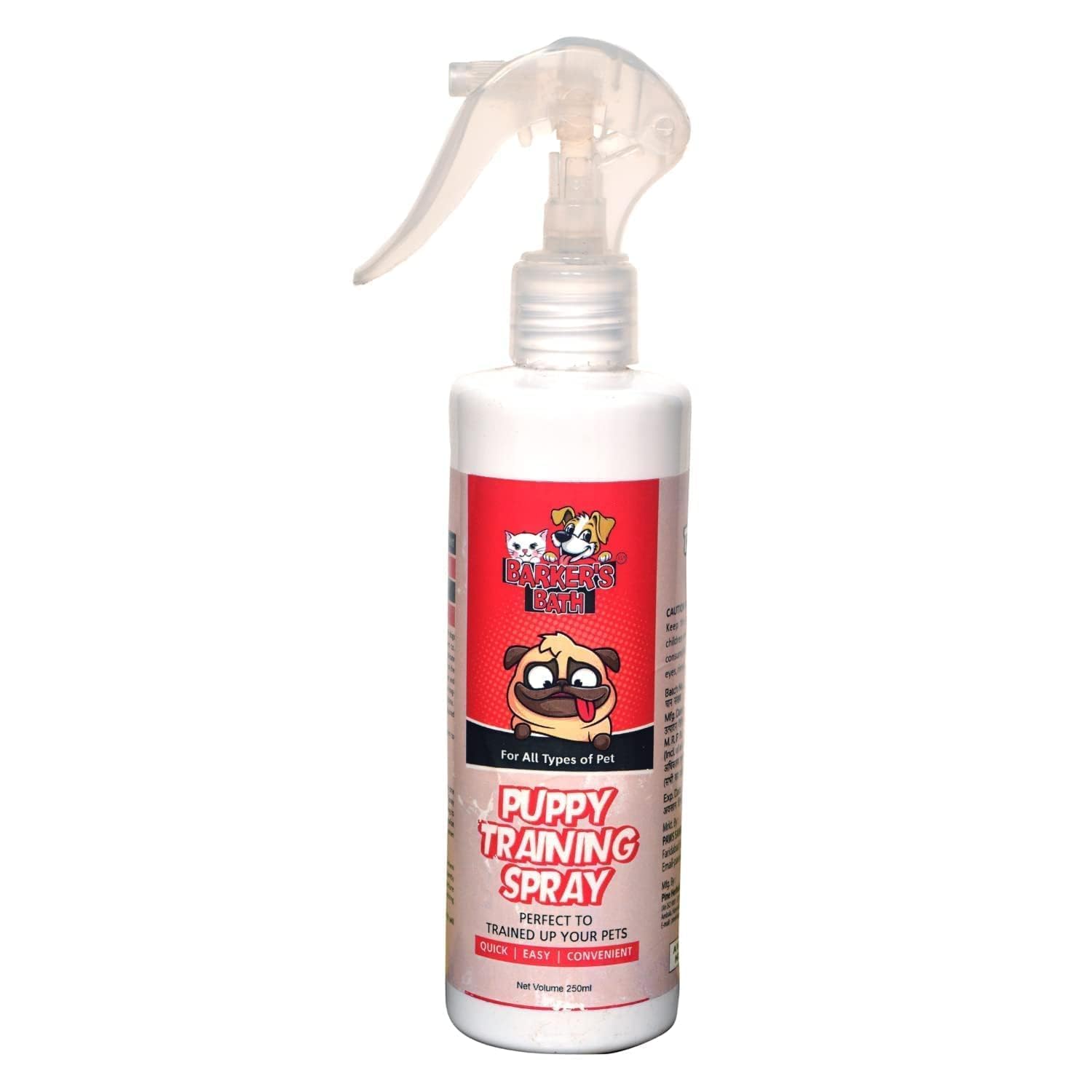 Buy Barker's Bath Dog Potty Training Spray | Indoor Outdoor Training ...
