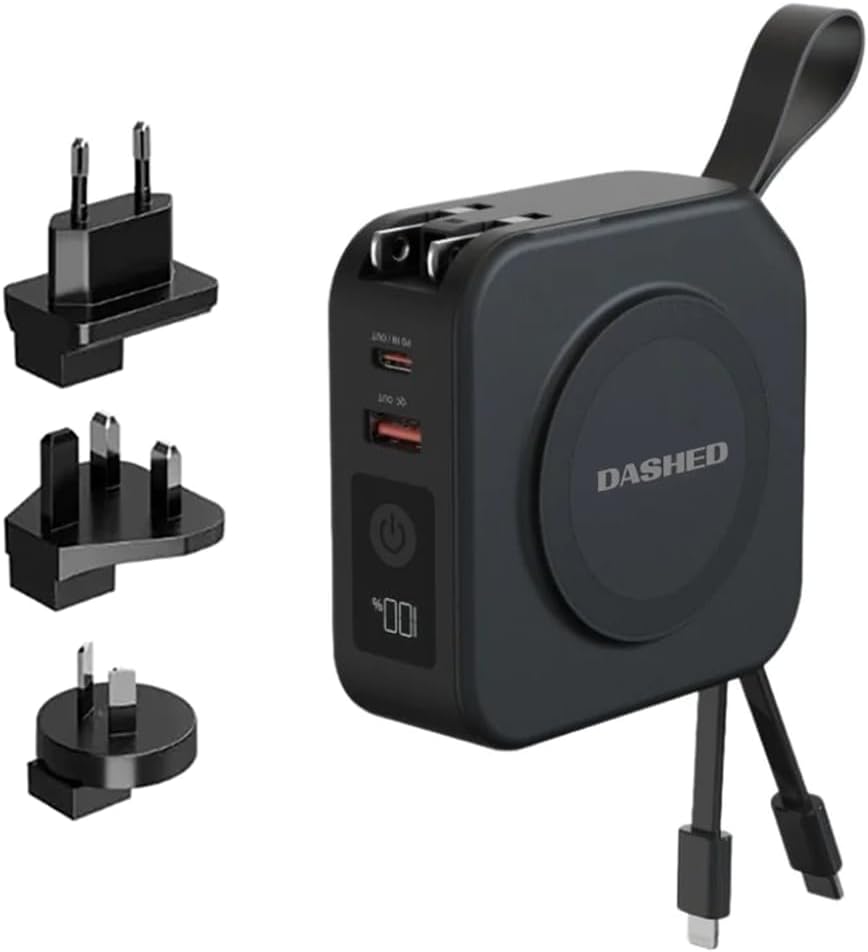 Amazon.com: Travelpod 5-in-1 Portable Travel Charger Power Bank | 10 ...