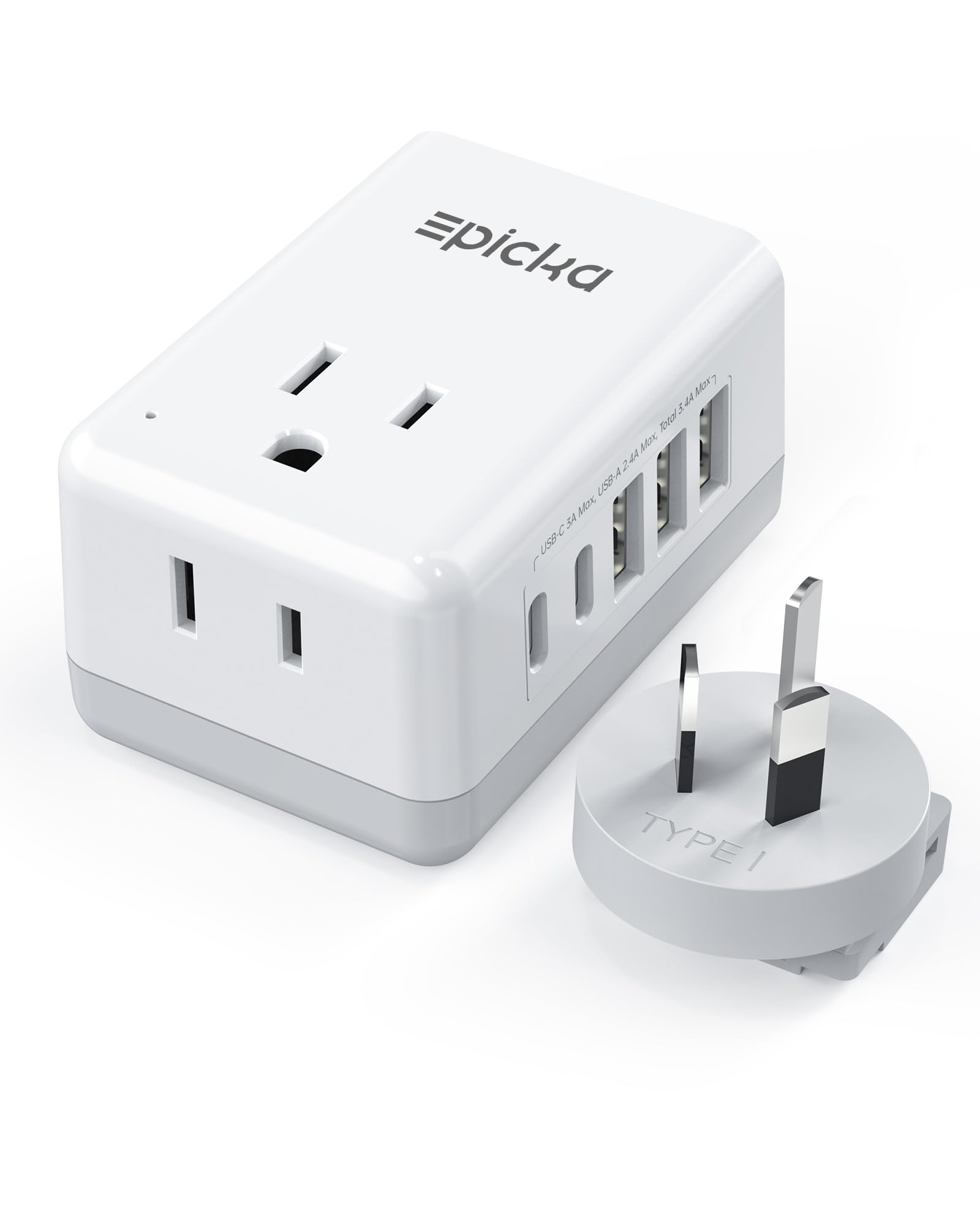 Snapklik.com : Australia New Zealand Power Plug Adapter, Type I Plug ...