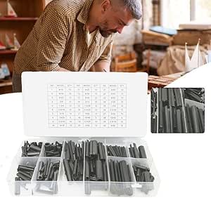 Amazon.com: 315PC Cylindrical Cotter Pin with Stora Box Multipurpose ...