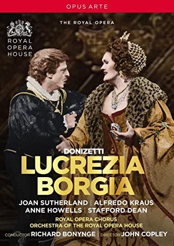 Amazon.com: Gaetano Donizetti: Lucrezia Borgia : Richard Bonynge, Anne ...