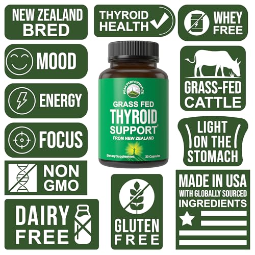 Raw Desiccated Thyroid Supplement. Grass Fed New Zealand Beef Neck ...