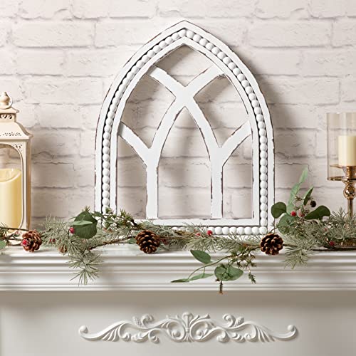 Gothic Window Frame: Antique ARCH Tracery Church Style