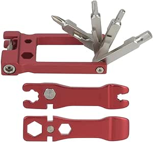 Amazon.com: Essential Bike Repair Tool Kit with Folding Wrench - Multi ...