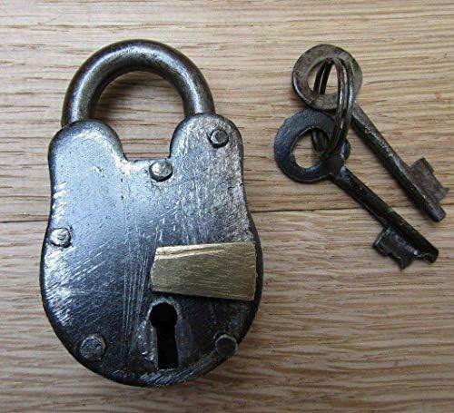 Padlock Key Brown Antique Vintage Lock Vintage Padlock, Antique Padlock ...
