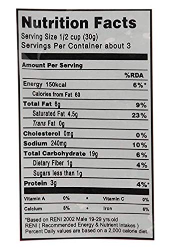 Boy Bawang Cornick Chili Cheese Flavor (6 Pack, Total of 21.24oz ...