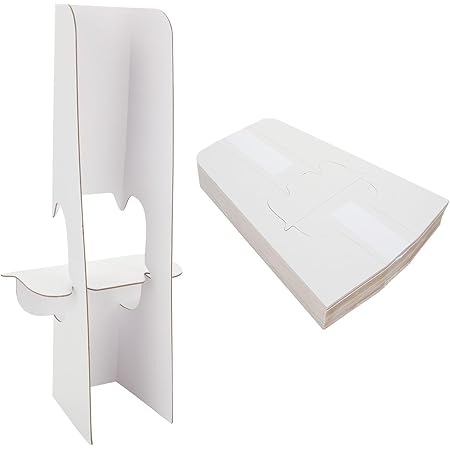 Amazon.com: 32 Pack 14" Self-Adhesive Cardboard Easel Back, White Self ...