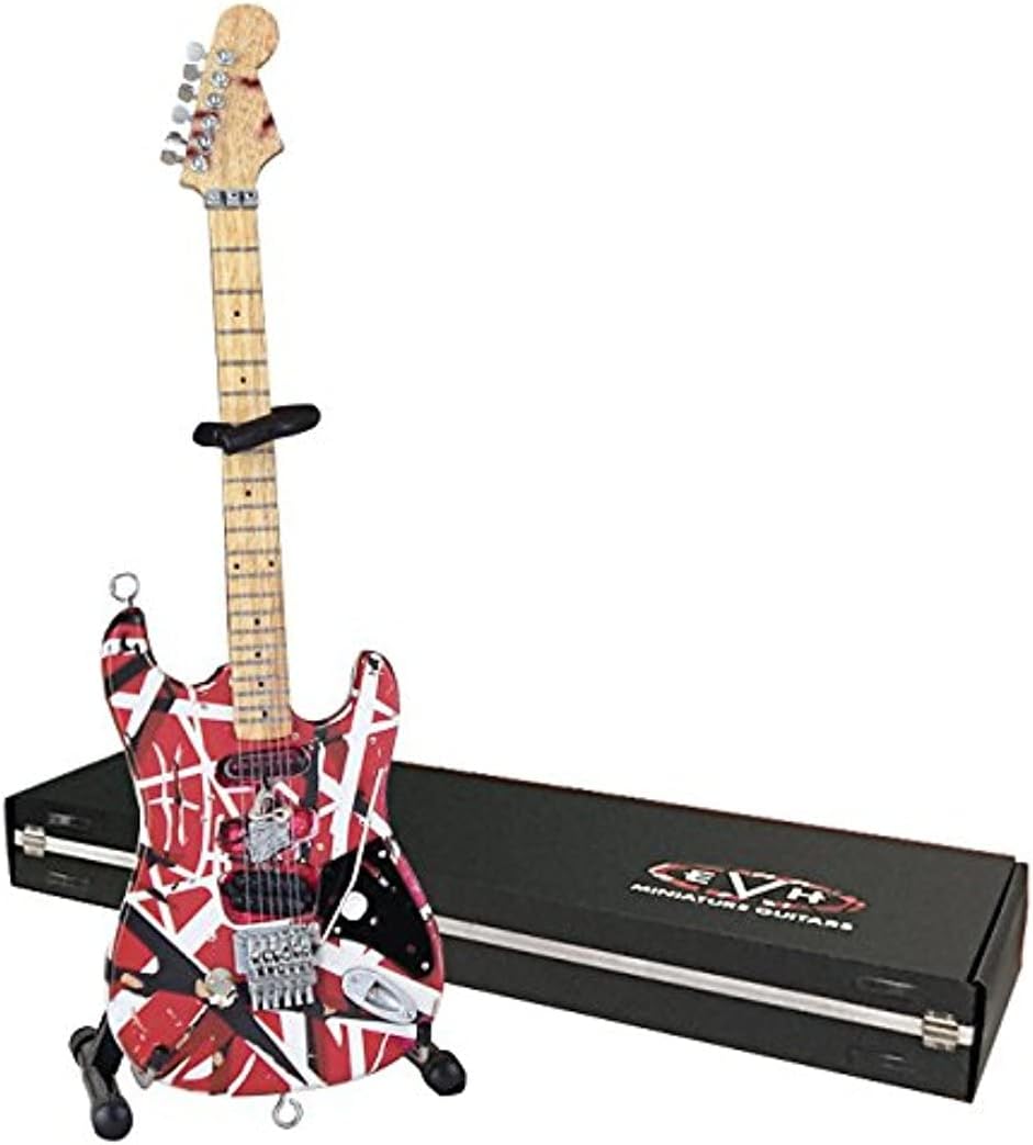 Amazon.com: EVH Minature Guitars EVH Frankenstein Mini Replica Guitar ...