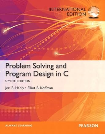 Amazon.com: Problem Solving and Program Design in C: International Edition eBook : Hanly, Jeri R ...