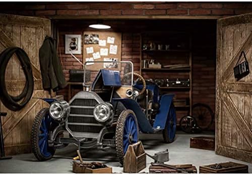 Amazon.com: Old Garage Backdrops for Photography, 9x6FT, Car Repair ...