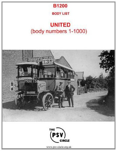 Body List - United (Body Numbers 1-1000): B1200: Amazon.co.uk: The PSV ...