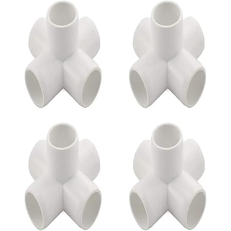 Amazon.com : Geodesic 6-Way 1/2" Geodesic hub for PVC Domes : Tools ...