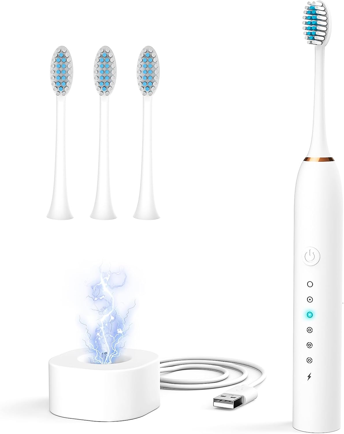 Amazon.co.jp: Q48 Electric Toothbrush, Ultrasonic Toothbrush, Body ...
