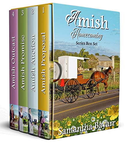 Amish Homecoming Series: Books 1-4: Amish Proposal, Amish Auction ...