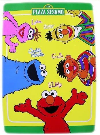 Amazon.com: Sesame Street Elmo - Large 6ft x 4ft AREA RUG - Kids Room ...