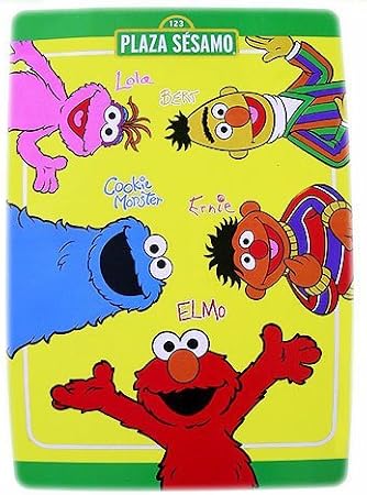 Amazon.com: Sesame Street Elmo - Large 6ft x 4ft AREA RUG - Kids Room ...
