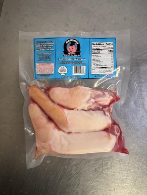Amazon.com: Raw Cured Pork Tails, Net Weight 16oz (1lb) Vacuum Pack Bag ...