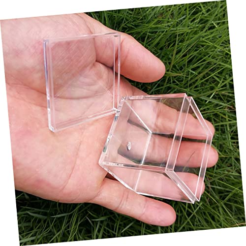 Transparent Gift Box Clear Cube Storage Boxes Clear Acrylic Boxes 9pcs ...