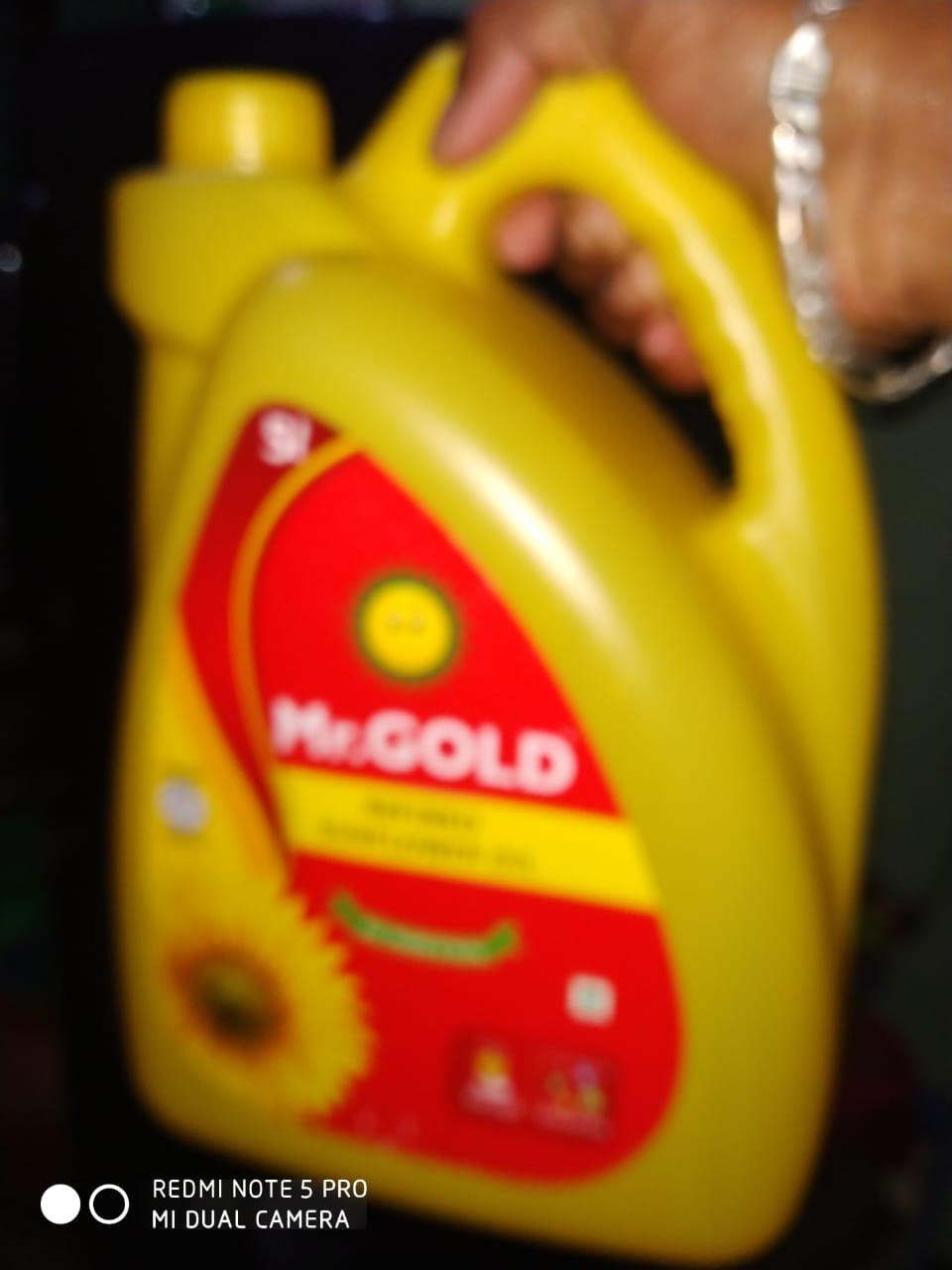 Mr. Gold Refined Sunflower Oil Can, 3L : Amazon.in: Grocery & Gourmet Foods