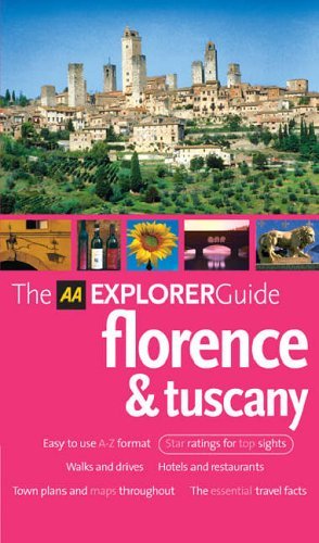 Buy AA Explorer Florence and Tuscany (AA Explorer Guides S.) Book ...