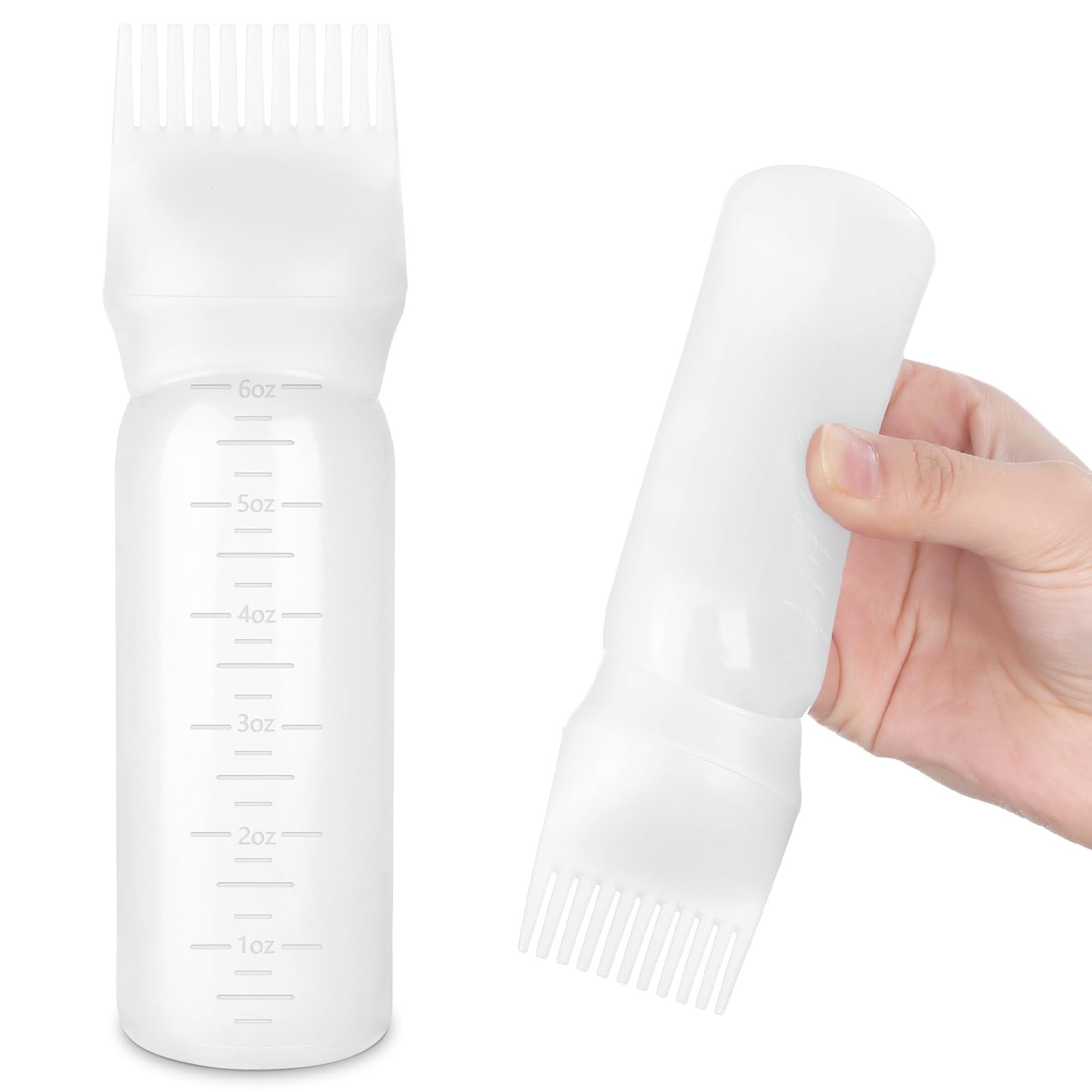 Amazon.com: FXSPLCZ Root Comb Applicator Bottle Oil Applicator for Hair ...