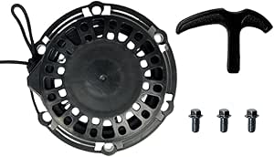 Amazon.com: Arrancador de retroceso con mango y pernos para generador de inversor de ...