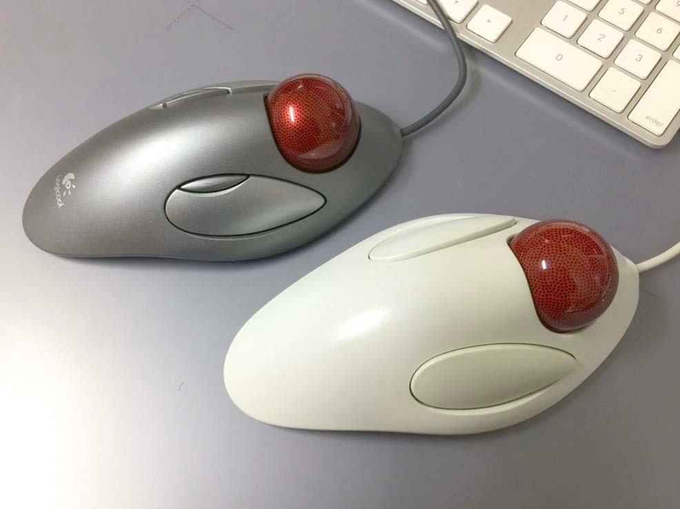 Amazon.co.jp: Logicool ロジクール TM-150r トラックマン マーブル 有線 マウス トラックボール 左右対称型 ...