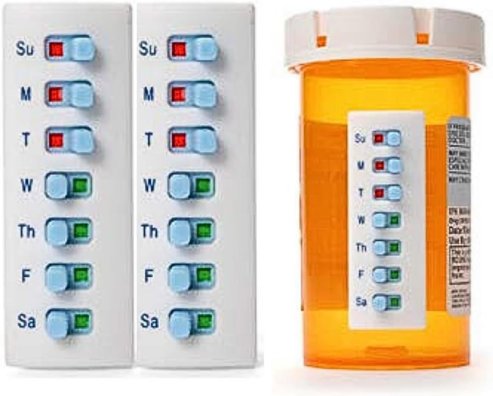 Amazon.com: Twistwise™ Once Daily Dosage Tracking Dial - Two Pack ...