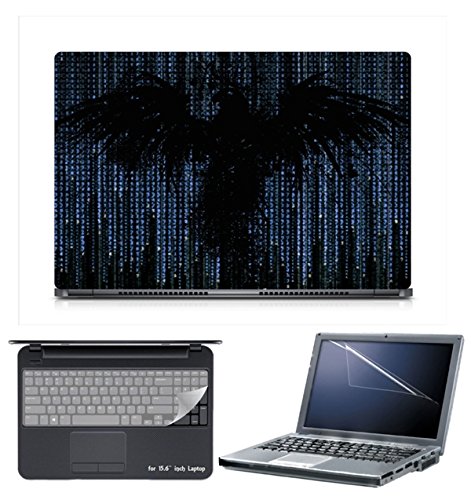 Skin Yard Bird On Matrix Laptop Skin/Decal with Screen Protector ...