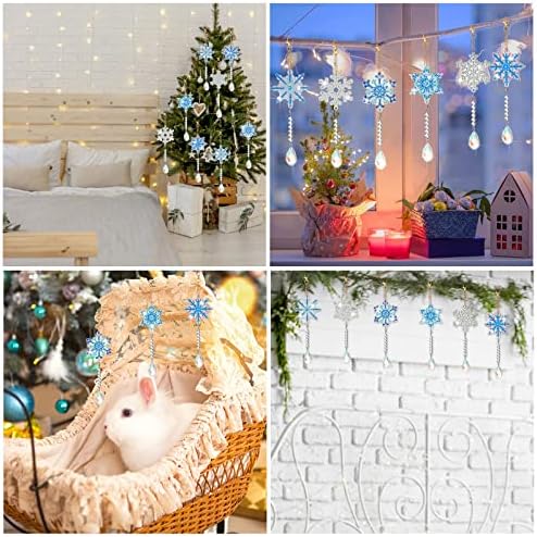 Amazon.com: 6 Pcs 5D Diamond Painting DIY Wind Crystal Wind Chimes Kit ...