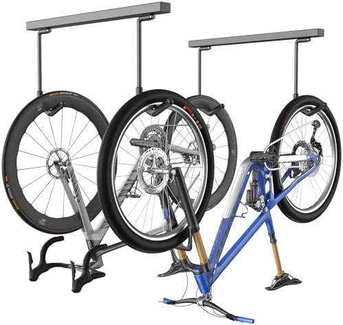 Amazon.com: Ultrawall Ceiling Bike Rack for Garage, Indoor Bike Storage ...