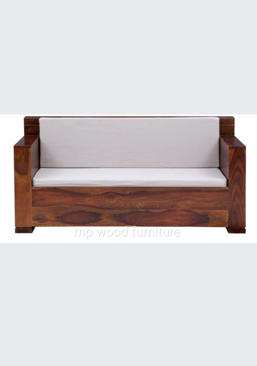 Mp Wood Furniture Solid Rosewood/Sheesham Wood Sofa Sets for Living Room(3+1+1) : Amazon.in ...