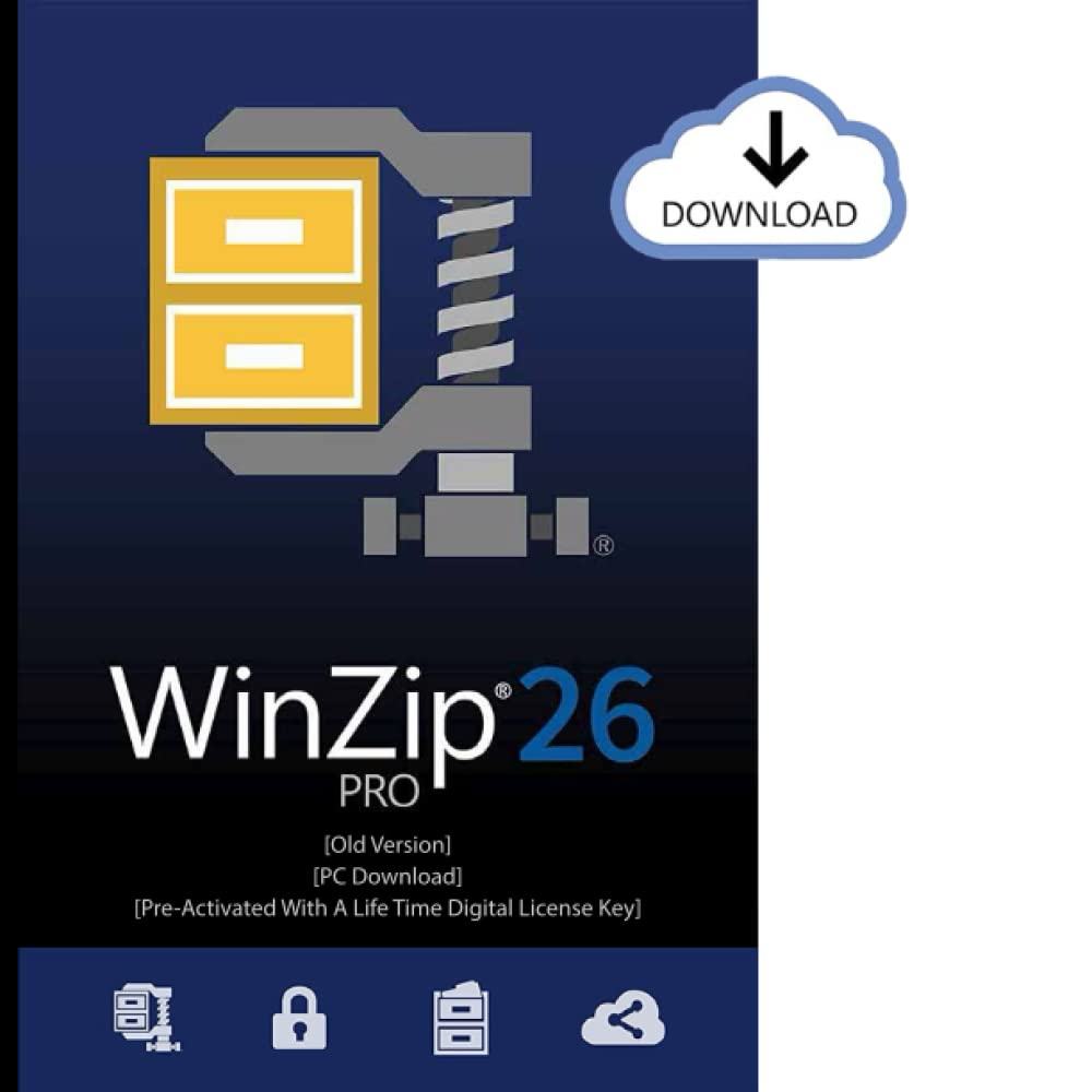 Amazon | Corel WinZip 26 Pro | Zip Compression, Encryption, File ...