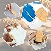 Amazon.com: 3 Pack Flat Hake Paint Brushes, Flat Hake Brush for ...