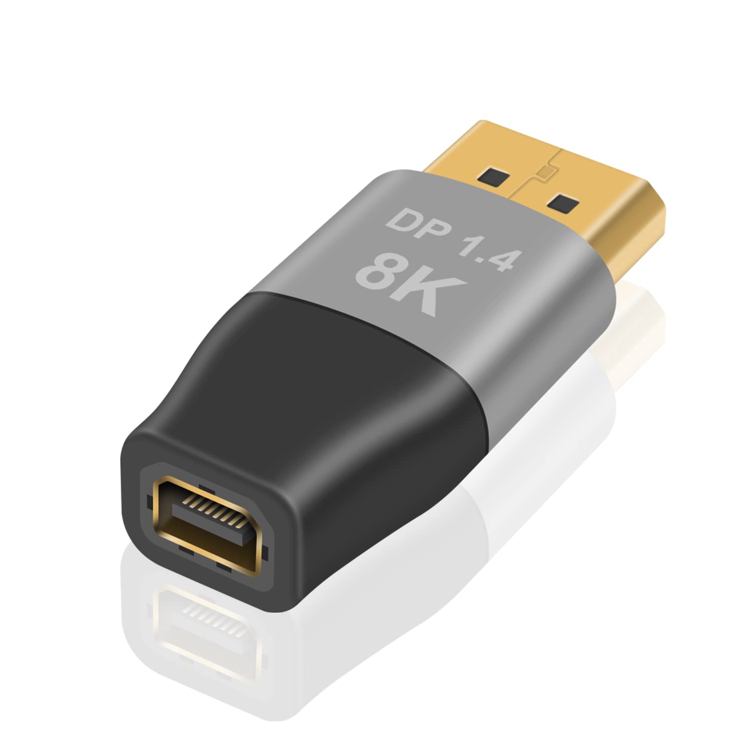 Amazon.com: Duttek 8K Mini DisplayPort to DisplayPort Adapter, 32.4Gbps ...