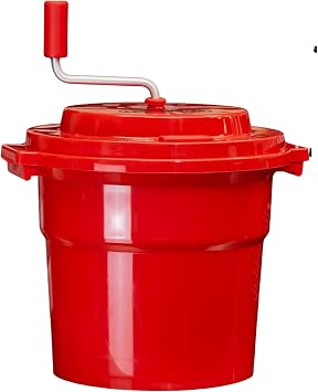 Amazon.com: Chef Master 5 Gal Salad Spinner | Built-in Braking System ...
