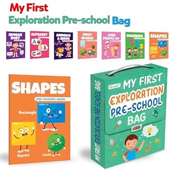 Buy My first learning library Box : Kids first little library set ...