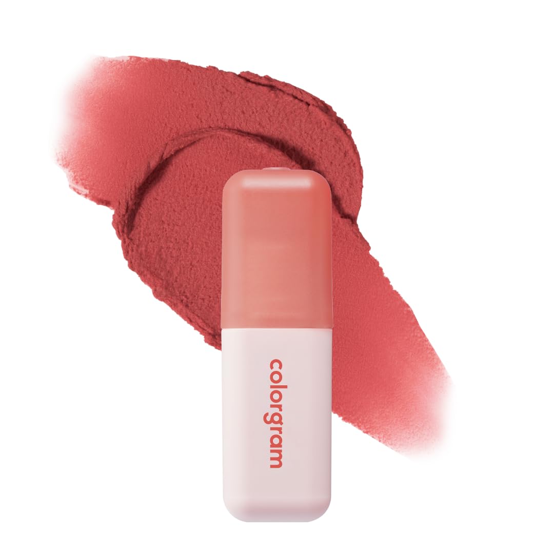 Amazon.com: COLORGRAM NUDE BLUR TINT 04 CORAL LIT | Soft Velvet Matte ...